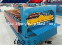 China Double Layer Colored Steel Roof Roll Forming Machine With Uncoiling SGS Approved for sale