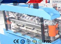 China Double Layer Colored Steel Roof Roll Forming Machine With Uncoiling SGS Approved for sale