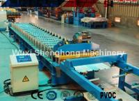 China Double Layer Colored Steel Roof Roll Forming Machine With Uncoiling SGS Approved for sale