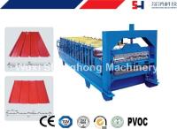 China CNC Control Steel Roof Roll Forming Machine Roofing Sheet Making Machine for sale