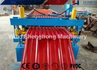 China CNC Control Steel Roof Roll Forming Machine Roofing Sheet Making Machine for sale
