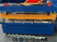 China Durable Roofing Corrugated Sheet Roll Forming Machine High Speed For Roof Panel for sale