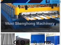 China Sturdy Construction Roof Roll Forming Machinery Automatically 12KW 10.5T for sale