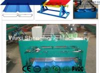 China Sturdy Construction Roof Roll Forming Machinery Automatically 12KW 10.5T for sale