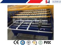 China PLC Controlled Precision Cold Roll Forming Machine For Roofing Tile Making for sale