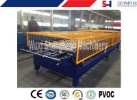 China PLC Controlled Precision Cold Roll Forming Machine For Roofing Tile Making for sale