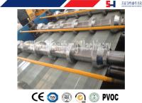 China 380 Voltage Steel Cold Roll Forming Machine , Sandwich Panel Making Machine for sale