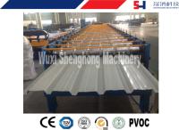 China 380 Voltage Steel Cold Roll Forming Machine , Sandwich Panel Making Machine for sale