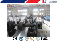 China 1.5 Inch Single Chain C Z Purlin Roll Forming Equipment Yield Stress 230 - 300 Mpa for sale