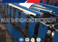 China Round Downpipe / Downspout Roll Forming Machine 0.4 - 0.6 mm Sheet Thickness for sale
