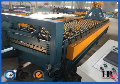 China Durable Roofing Corrugated Sheet Roll Forming Machine High Speed For Roof Panel for sale