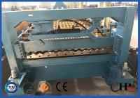 China PLC Controlled Precision Cold Roll Forming Machine For Roofing Tile Making for sale