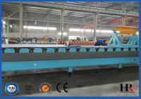 China Safety Door Frame Cold Roll Forming Machine With Pre - Cutting / Auto Feeding System for sale