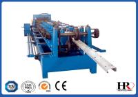 China Quick Interchangeable CZ Purlin Roll Forming Machine Custom Size Changeable for sale