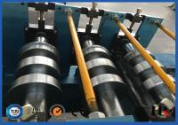 China Round Downpipe / Downspout Roll Forming Machine 0.4 - 0.6 mm Sheet Thickness for sale