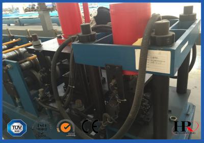 China L Steel Purlin GCr15 Rollers / Roll Forming Machinery With Quenched Treatment for sale
