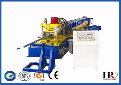 China Pre-punching Z  Shape Cold Roll Forming Machine With Changeable Feeding Width for sale