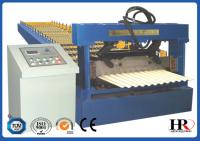China Durable Roof Roll Forming Machine , Steel Colored Glazed Tile Making Machine for sale