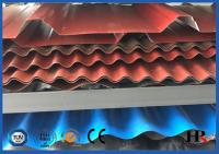 China Curving Roof Panel Roll Forming Machine Custom For Glazed Color Steel for sale