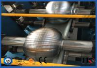 China External Chain Drive Downspout Forming Machine Color Coated Steel Sheet for sale