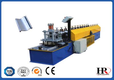 China Shutter Door Cold Roll Forming Machine With Double Head Uncoiler for sale