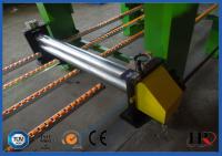 China PU Shutter Door Frame Roll Forming Machine Double Belt Aluminum Coil Plate for sale