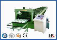 China 4KW Strong Strength Metal Deck Roll Forming Machine High Ribs for sale