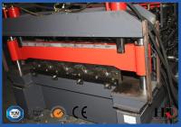 China Hydraulic decoiler Metal Deck Roll Forming Machine High Speed 10-12m/min for sale