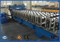 China Steel Ribbed Roofing Roll Forming Machine , Glazed Tile Roll Forming Machine for sale