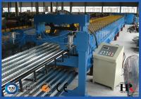 China Customized Metal Deck Roll Forming Machine With Mechanical Decoiler for sale