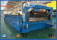 China Chain Drive Tile Cold Roof Sheet Making Machine Coated With Chrome for sale