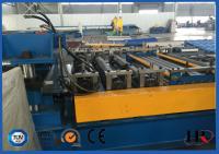 China Pre-cutting Sheet Metal Cold Roll Forming Machine With Gear / Sprocket Driving for sale