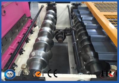China 11kw Color Steel Roof  Roll Forming Machine With 12 Months Warranty for sale