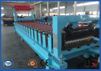 China Metal Sheet Roof Roll Forming Machine , Corrugated Roll Forming Machine for sale