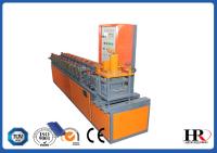 China High Capacity PLC Control Metal Door Shutter Door Cold Roll Forming Machine , Sheet Metal Roll Former for sale