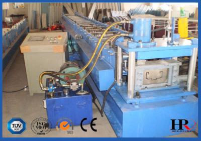 China Automatic Control Steel Door Frame Roll Forming Machine , High Speed for sale