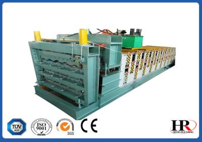 China three layer roofing sheet roll forming making machine with high speed for sale