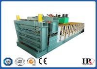 China Three Layer Roofing Panel Roll Forming Machine / Metal Tile Extrusion Line for sale