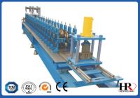 China Manual Decoiler Cold Roll Forming Machine , 13 Stations Roller Shutter Door Machine for sale