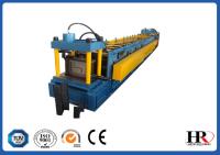 China Automatic Colored C Z Purlin Roll Forming Machine 0.3 - 0.8mm Thickness for sale