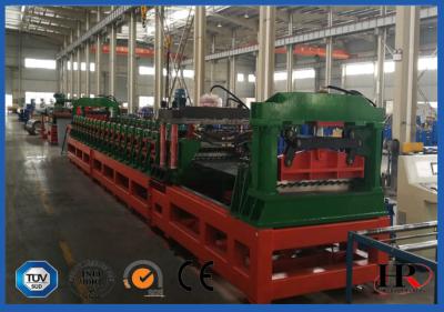 China PLC System Steel Corrugated Side Panel Silo Roll Forming Machine High Speed 12-15m / Min for sale