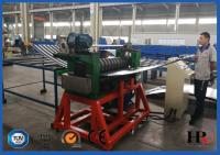 China PLC System Steel Corrugated Side Panel Silo Roll Forming Machine High Speed 12-15m / Min for sale