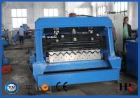 China 1.5-3.0mm Corrugated Steel Granary Silo Roll Forming Machine Gcr15 Roller Material for sale