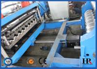 China 1.5-3.0mm Corrugated Steel Granary Silo Roll Forming Machine Gcr15 Roller Material for sale