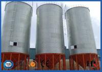 China Corrugated Hot Dip Galvanized Steel Grain Silo With Temperature Moisture Inspection Sensor for sale