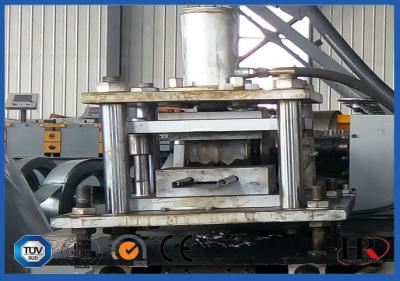 China Hydralic Cutting Galvanized Steel Roller Shutter Door Forming Machine PLC Control for sale