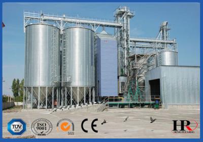 China Galvanized Corrugated Bolted Assembly Silo Equipment Grain Storage Silo Bin for sale