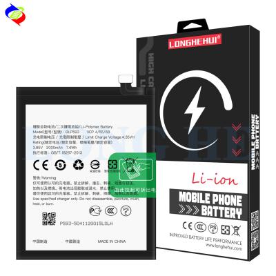 China BLP593 polymer lithium battery For OPPO Neo 5 A31R1201 A31T U 3000mAh 3.85V mobile phone battery for sale