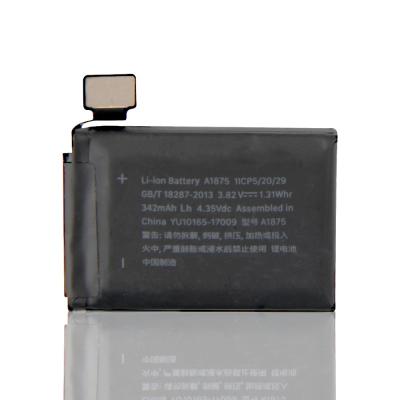 China Stock 342mAh Lithium Battery for Apple Watch Series 3 42mm A1850 A1875 iWatch Phone for sale