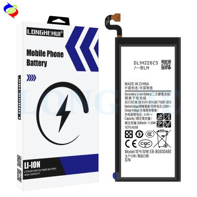 China Li-Polymer EB-BG930ABE Batteries For Samsung S7 G930 Galaxy S6 S7 S8 BG930 3000mah 3.85V for sale